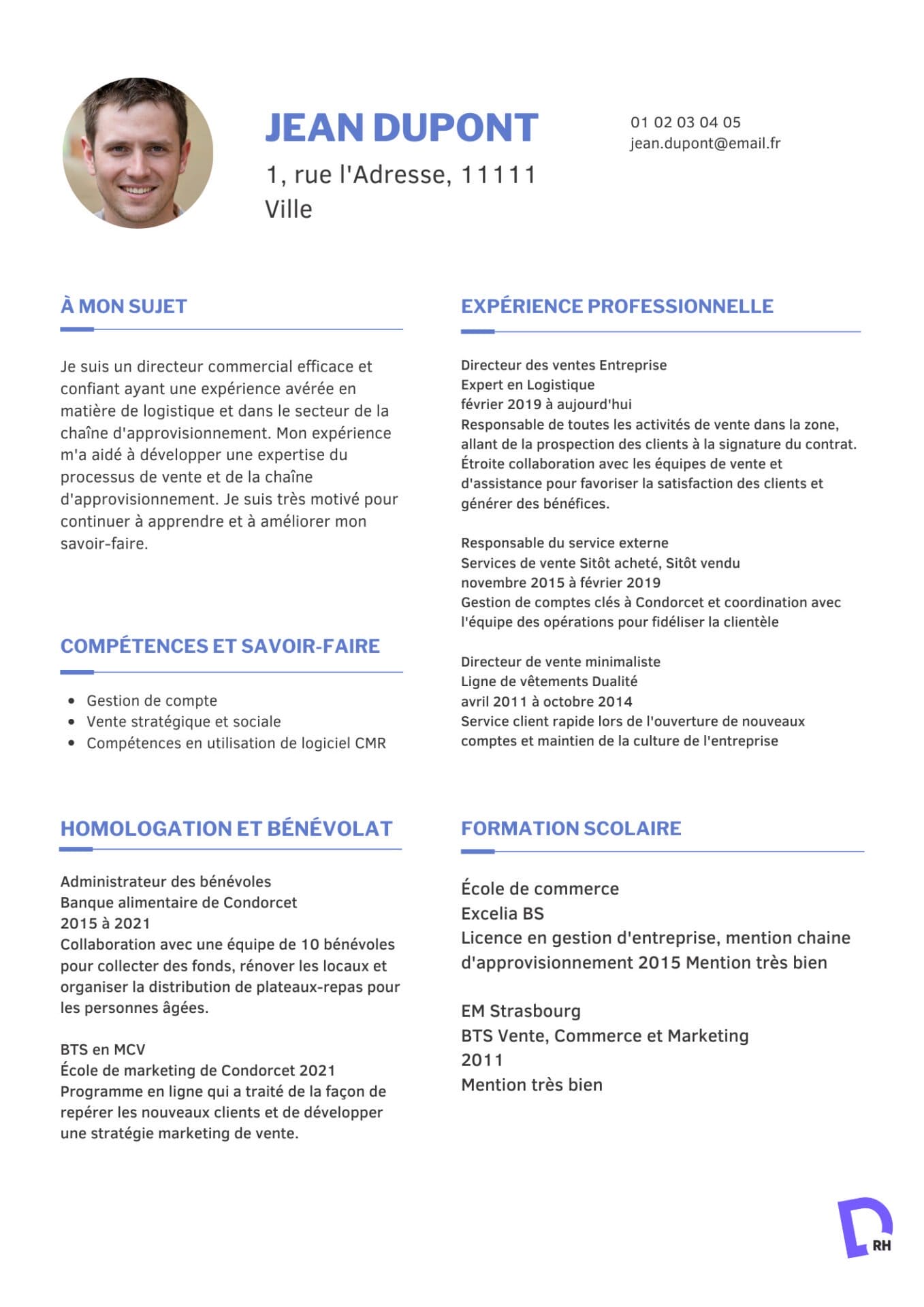 CV à Remplir à Télécharger - Format Word / PDF